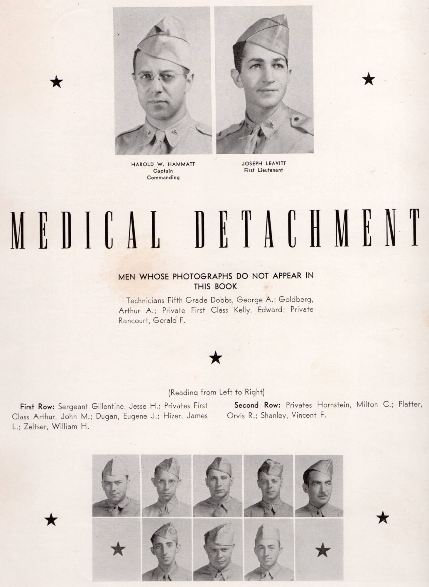 YEARBOOKS 1942 - Patton's Best Medics